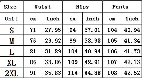 Women's Casual Plaid Color Block Sweatpants Stretchy High Waist Work Skinny Pants Blue + Green Medium