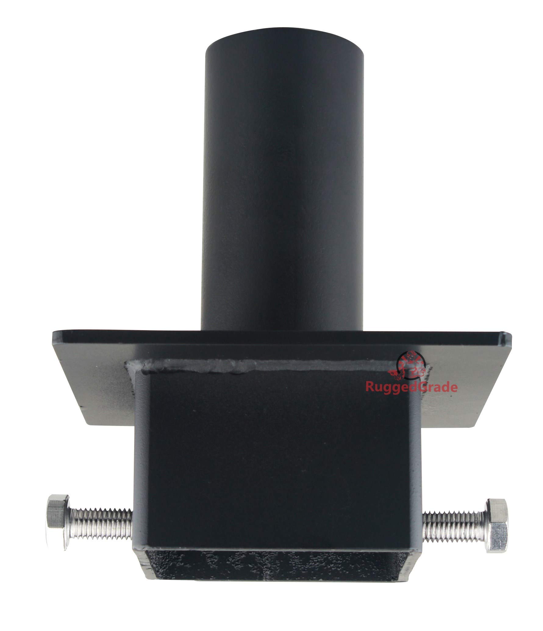Tenon Adapter for 5 inch Square Pole - Light Pole Adapter for Slip Fit Mounts