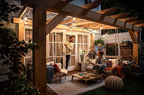Philips LED Flicker-Free Dimmable Warm Glow Effect Frosted G16.5 Light Bulb, 650 Lumen, 2200-2700K, 3.8W35W, E26 Base, Title 20 Certified, 8-Pack , White