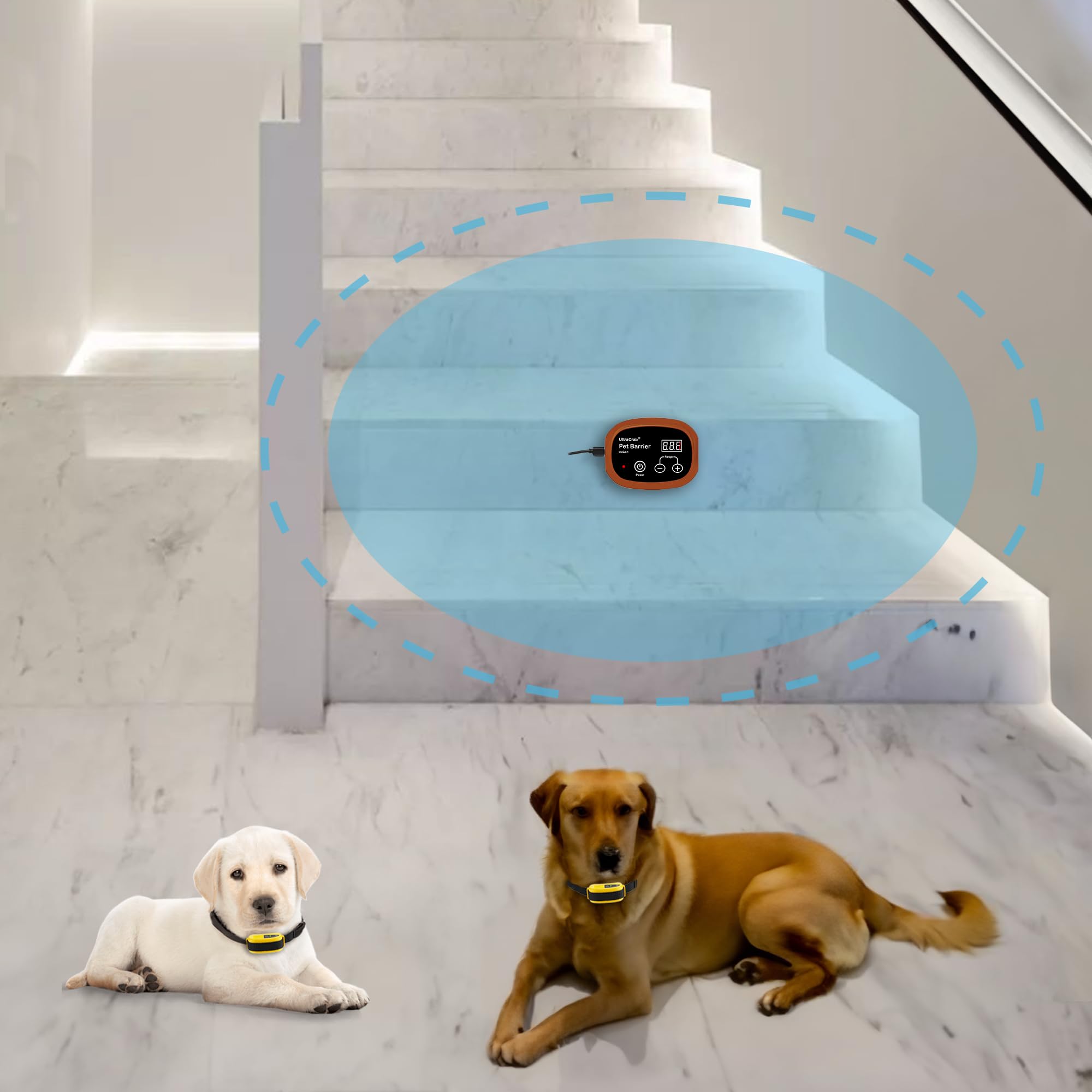 UltraCrab Indoor Pet Barrier for 2 Dogs