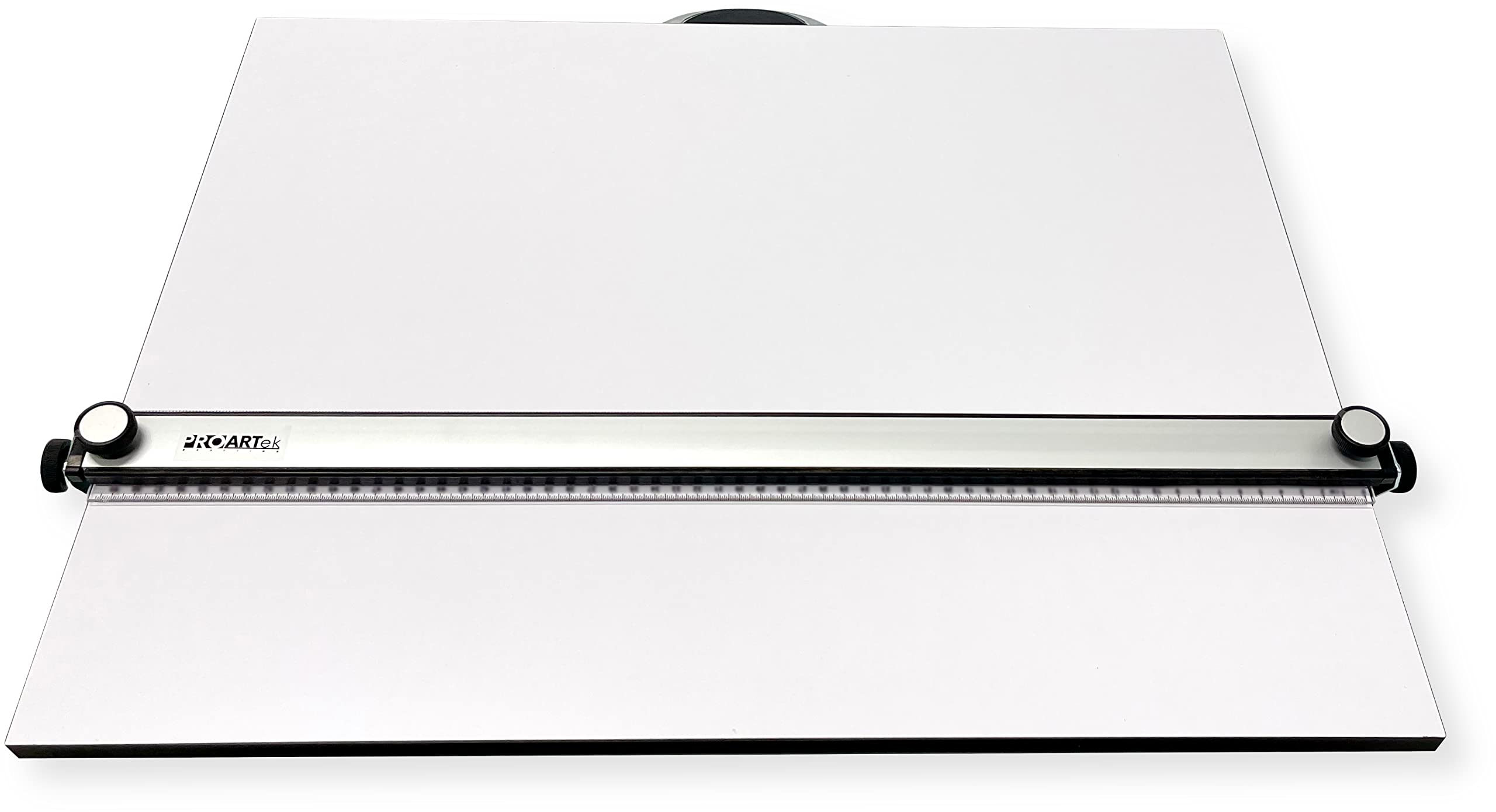 Proartek Drafting PK00018 Model PXB36 Portable Drafting Drawing Board 24" x 36"; PXB Series; Adjustable Aluminum Parallel Straightedge; Carry Handle; Architecture Tool for Students and Professionals