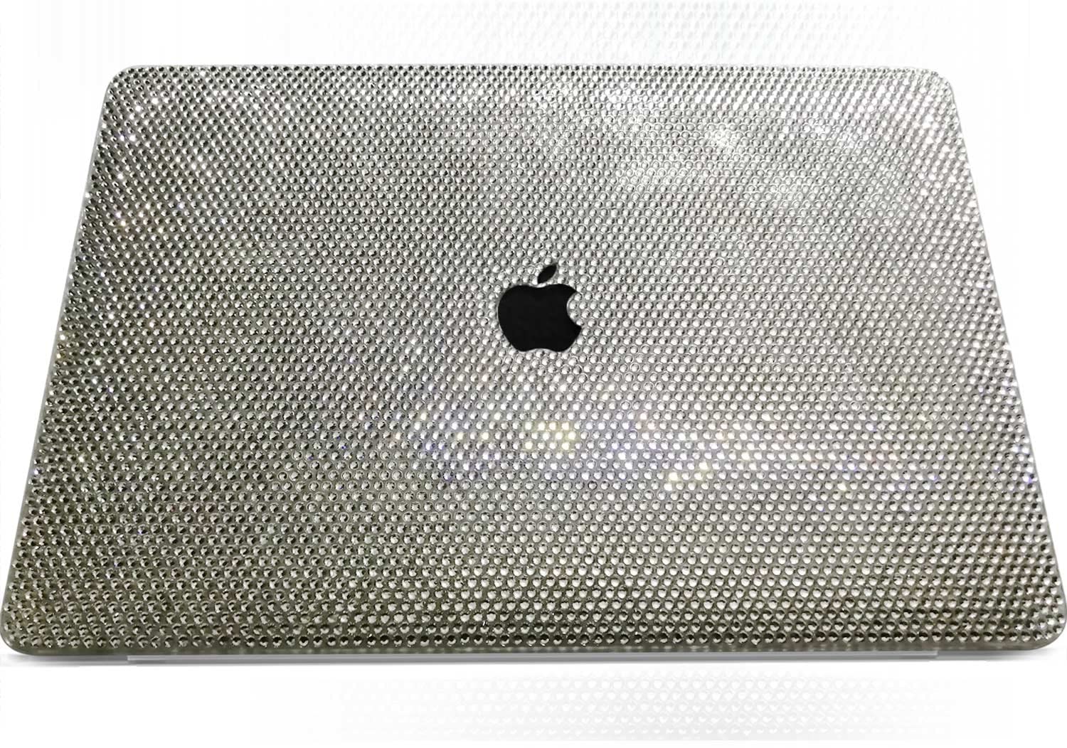 Teazgopx Bling Rhinestone Case Compatible with MacBook Air 15 inch 2024 2023 Release M3/A3114 M2/A2941 Chip with Liquid Retina Display Touch ID,Glitter Sparkle Diamond Fashion Luxury Shiny Shell