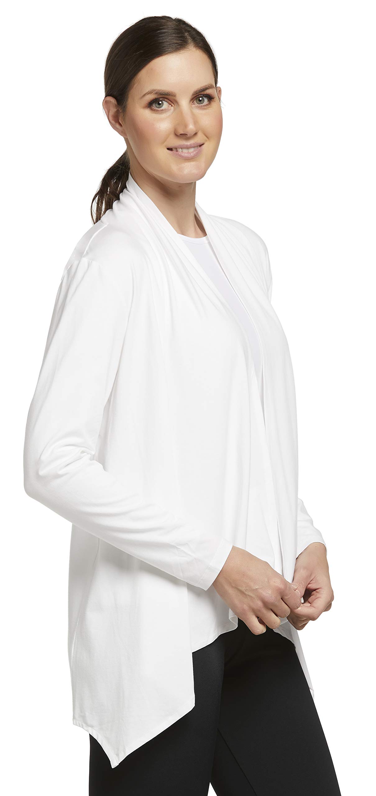 Solbari UPF 50+ Sun Protective Luxe Sun Wrap โ Large/X-Large, White