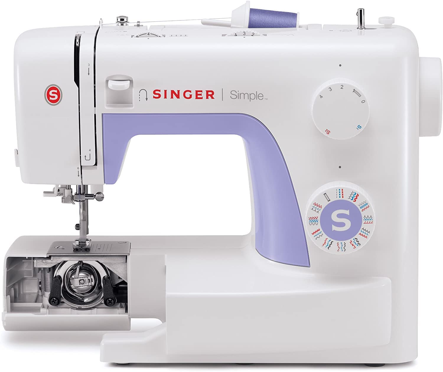 SINGER | Spare Bobbin Case for Sewing Machines, Tension Screw to Sew Thicker Threads, Fits Class 15 Front-Loading Bobbin Systems - Sewing Made Easy