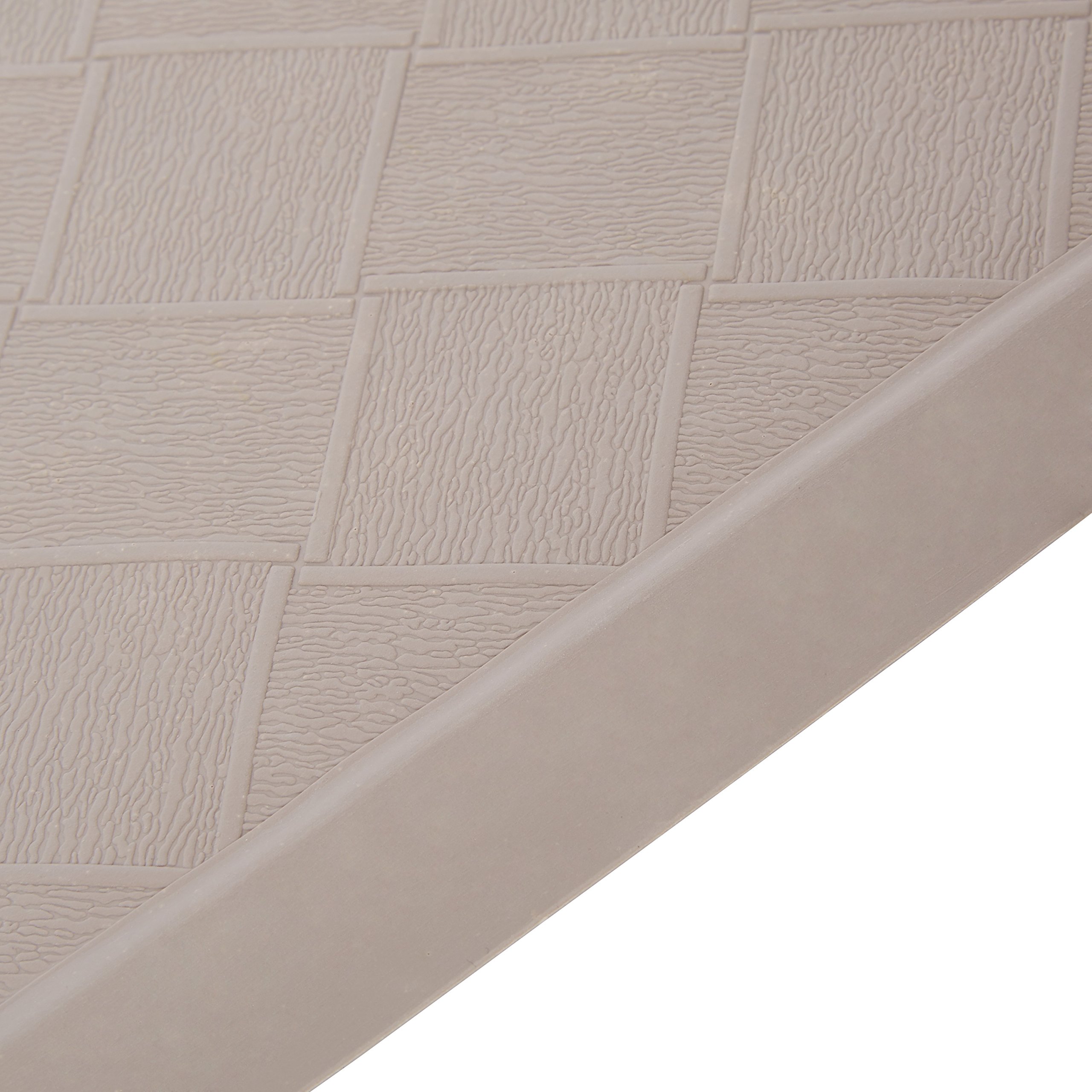 Rubbermaid Commercial Safti-Grip Bath Mat, Medium, Brown Stone, 1982721