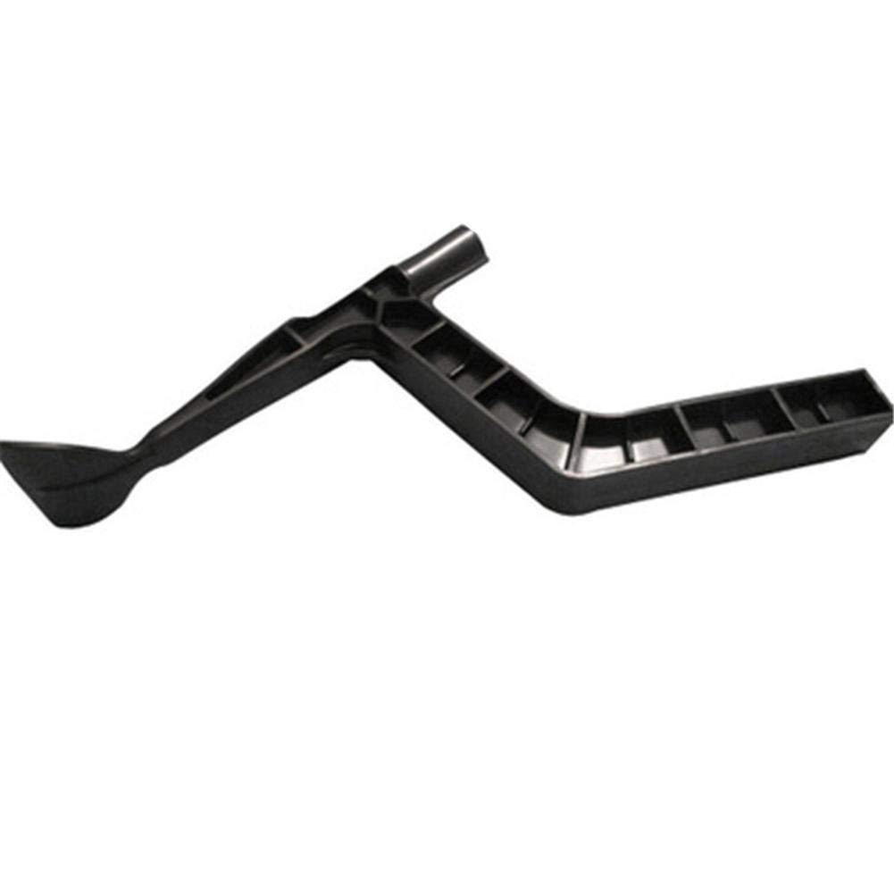 Roof Gutter Cleaning Tool, Gutters Cleaning Spoon and Scoop, Threaded Design Leaves Cleaning tools for Garden, Ditch, Villas, Townhouse, Sewer