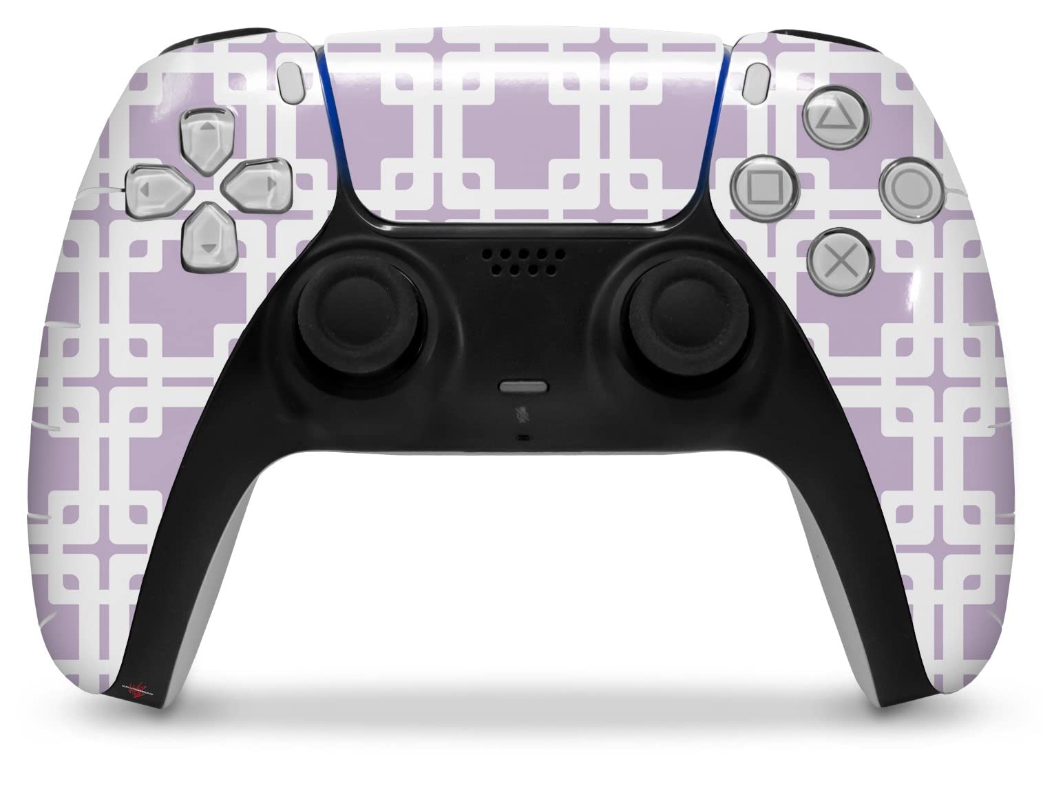 WraptorSkinz Skin Wrap compatible with Sony PS5 DualSense Controller Boxed Lavender (CONTROLLER NOT INCLUDED)