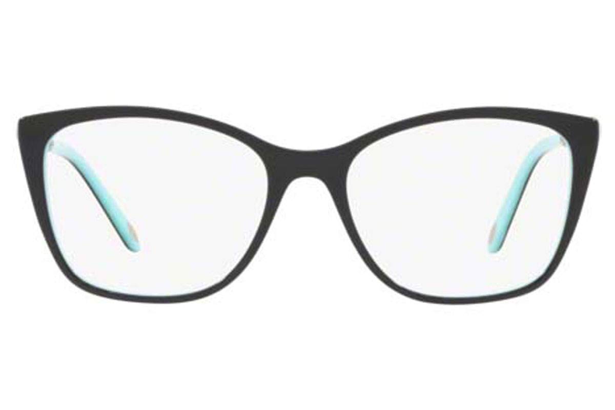 Tiffany & Co. TF2160BF - 8055 Eyeglass Frame BLACK/BLUE w/Clear Demo 54mm