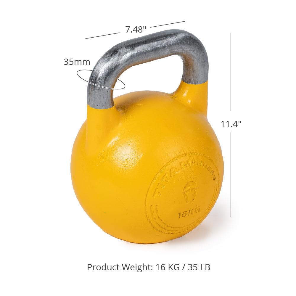 Titan Fitness Competition Style Kettlebell 16 KG