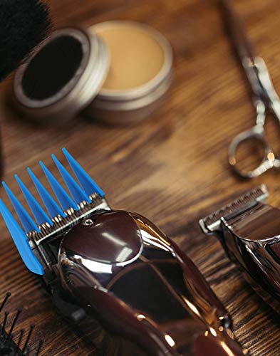 Yebeauty 8Pcs Hair Clipper Guides Combs Kit, Professional Trimmer Attachment Hair Clipper Replacement Guards Colorful for Haircut