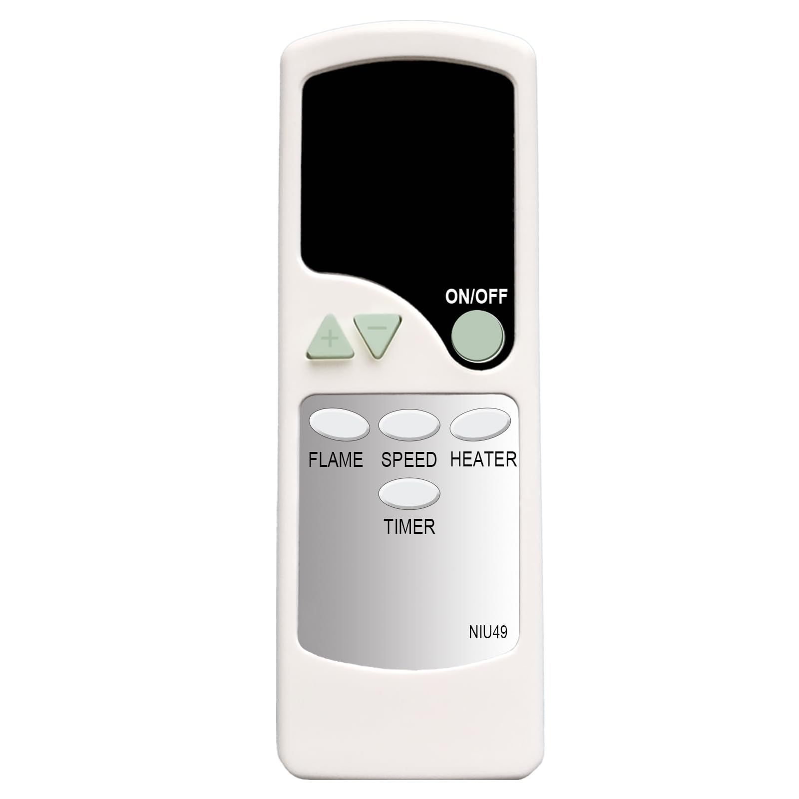 Replacement Remote Control for Style Selections Electric Fireplace 2408FM-23-273 3730310 (Part # RC-HE85EL01)