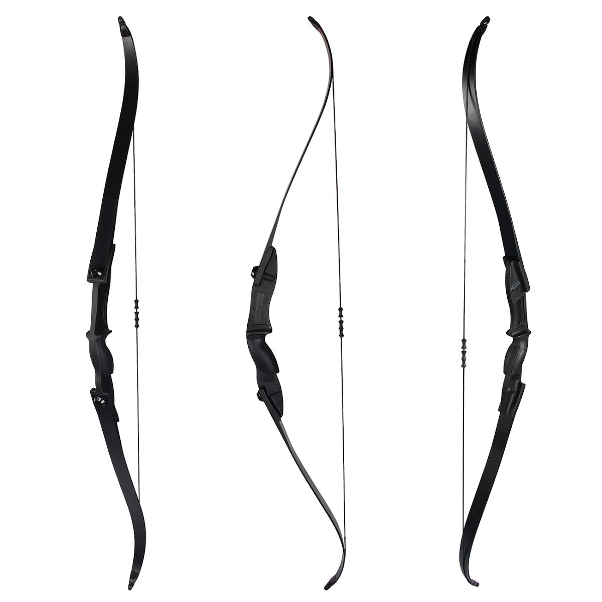 TargetEvo 53" Hunting Takedown Recurve Archery Bow Longbow Right/Left Hand 25.0 Pounds for Hunting CS Shooting Training