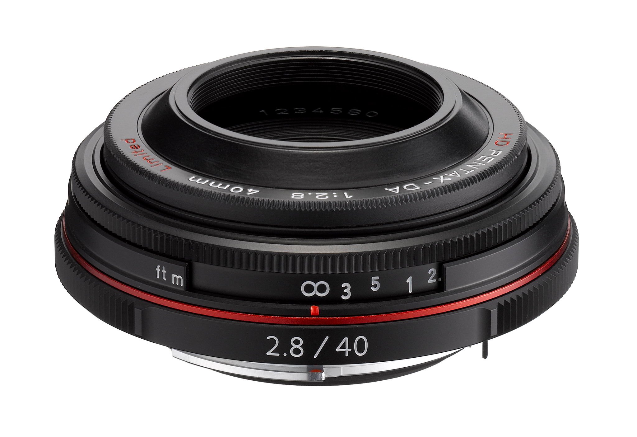 Pentax K-Mount HD DA 40mm f/2.8 40-40mm Fixed Lens for Pentax KAF (Limited Black)