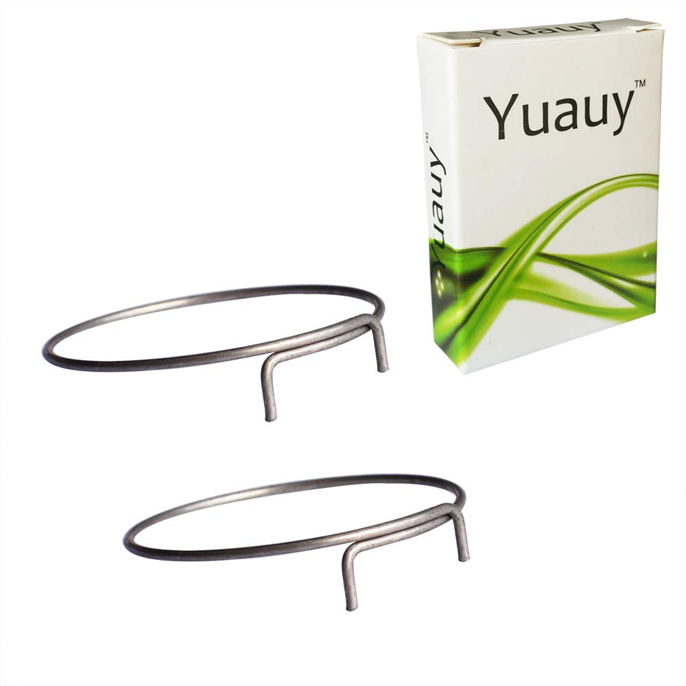 Yuauy 2 pcs Bike Bicycle Freehub Pawl Spring Freehub Ring Tower Base Cassette Driver Road Mountain Bike 25mm Outer Diameter Replacement