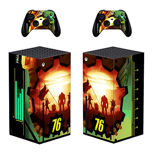 X-box-Series-X Console and 2 Controllers Skin Set - Shooter Game – X-box-Series-X Vinyl (only fit X-box-Series-X )