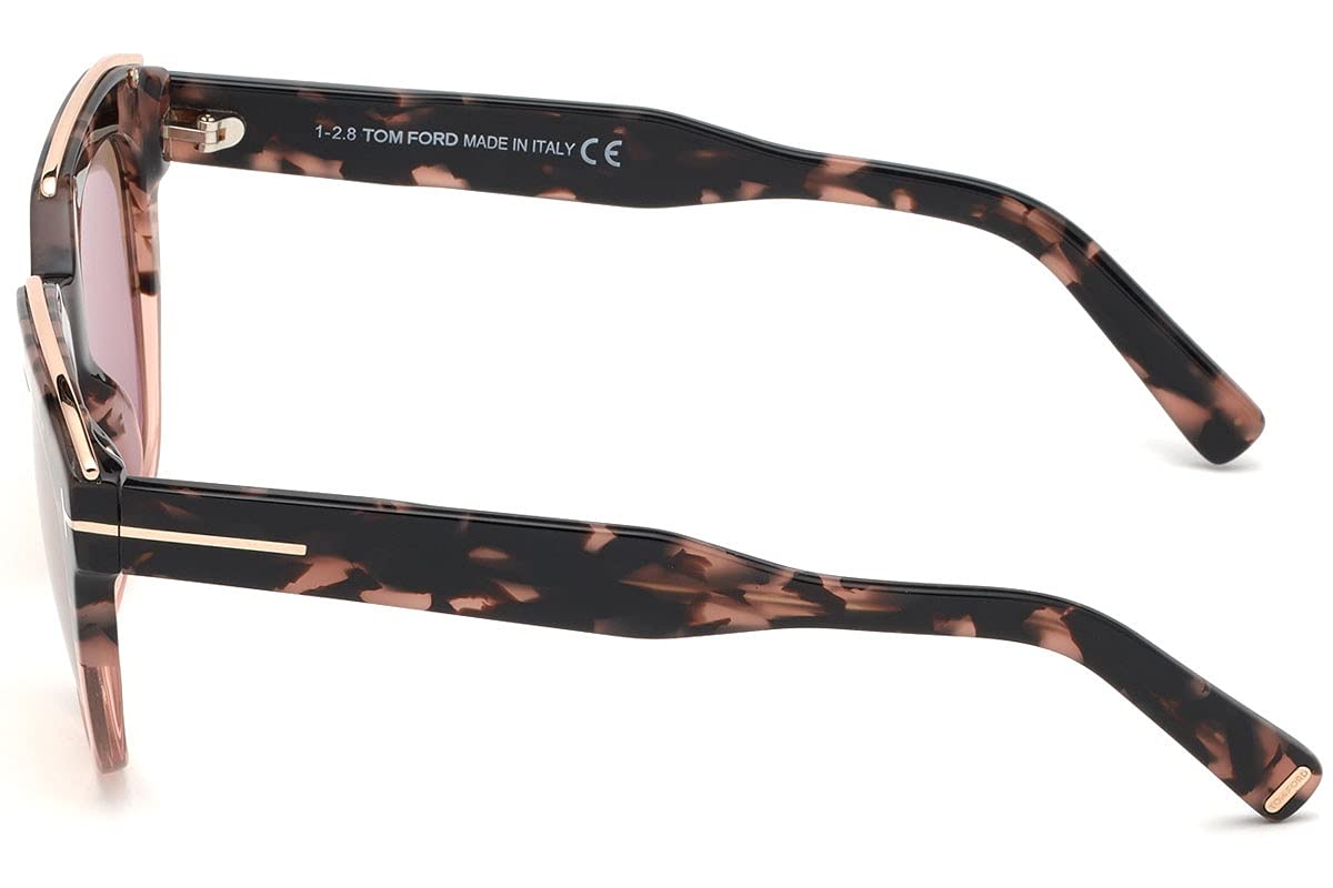Tom Ford HALEY FT 0686 Pink Havana/Brown 51/21/140 women Sunglasses
