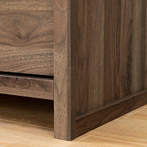 South Shore Tao 6-Drawer Double Dresser, Natural Walnut