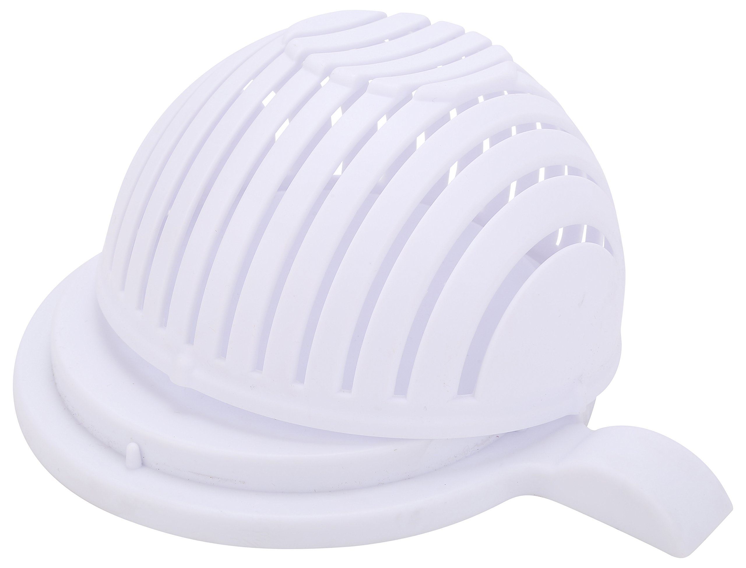 TedStuff Salad Slicer Salad Cutter Bowl | Fruit and Vegetable Cutter | Use As A Lettuce Slicer, Vegetable Chopper, Fruit Cutter Or Drainer Basket | Prepare Salads In 60 Seconds