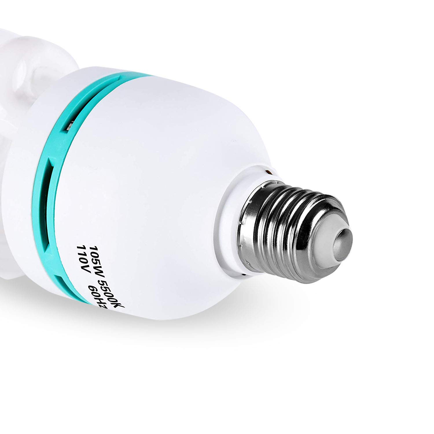 SLOW DOLPHIN Photo CFL Full Spectrum Light Bulb,105W 5500K CFL Daylight for Photography Photo Video Studio Lighting(1 Pcs)