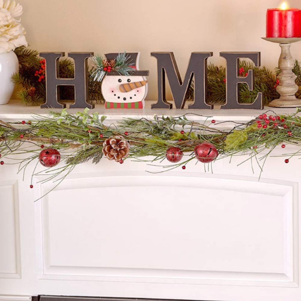 Wooden Letters Decorative Home Signs Wall Decor 13-Pc