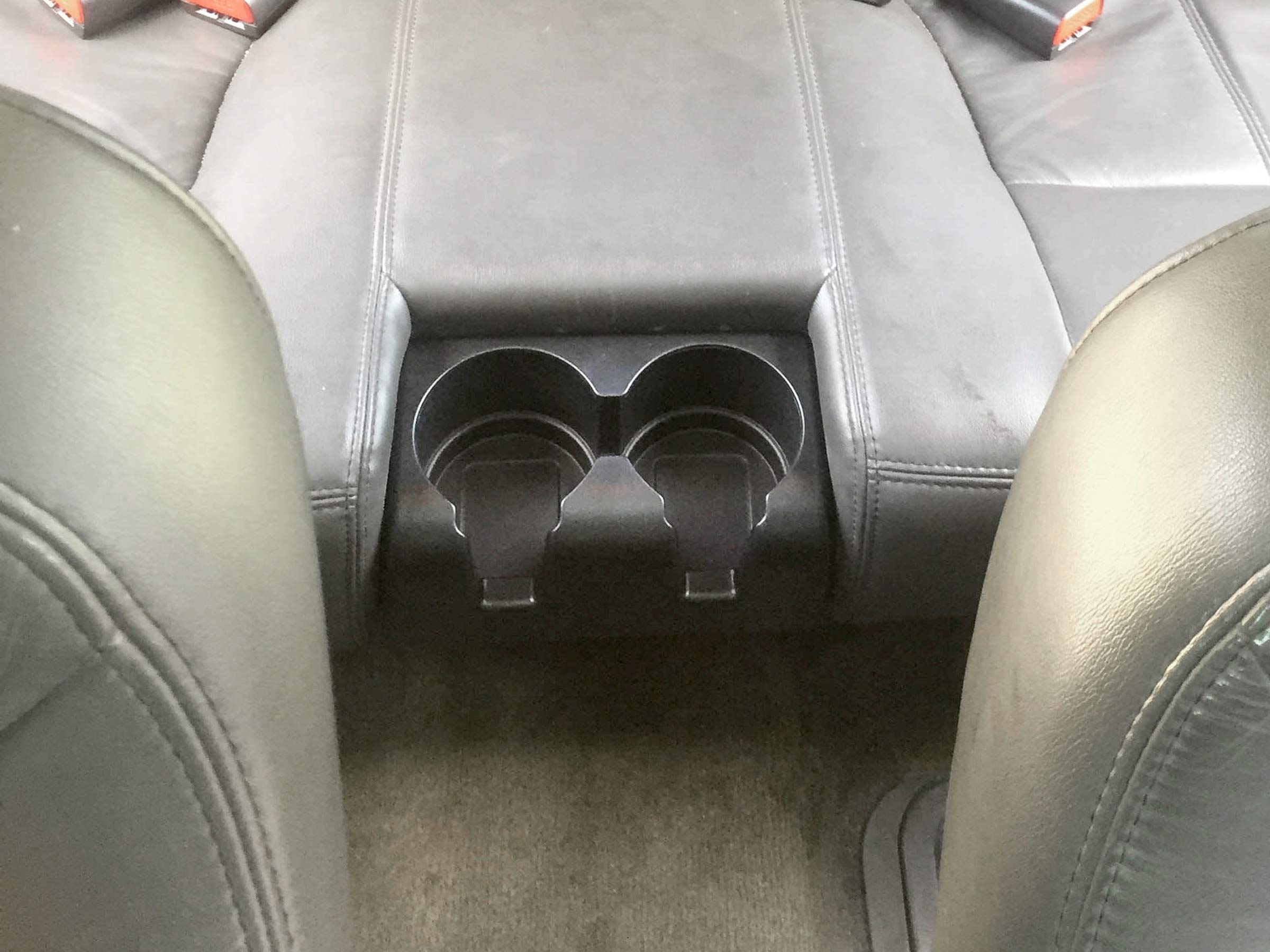 Red Hound Auto Compatible with Chevrolet GMC Colorado Canyon 2004-2012 Bench Seat Black Cup Drink Holder Drink Beverage Replaces