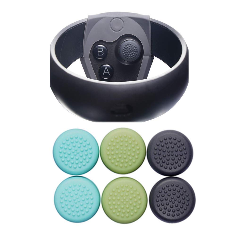 Silicone Joystick Cap Touch Controller Thumb Grip Cover for Oculus Quest/Oculus Rift S