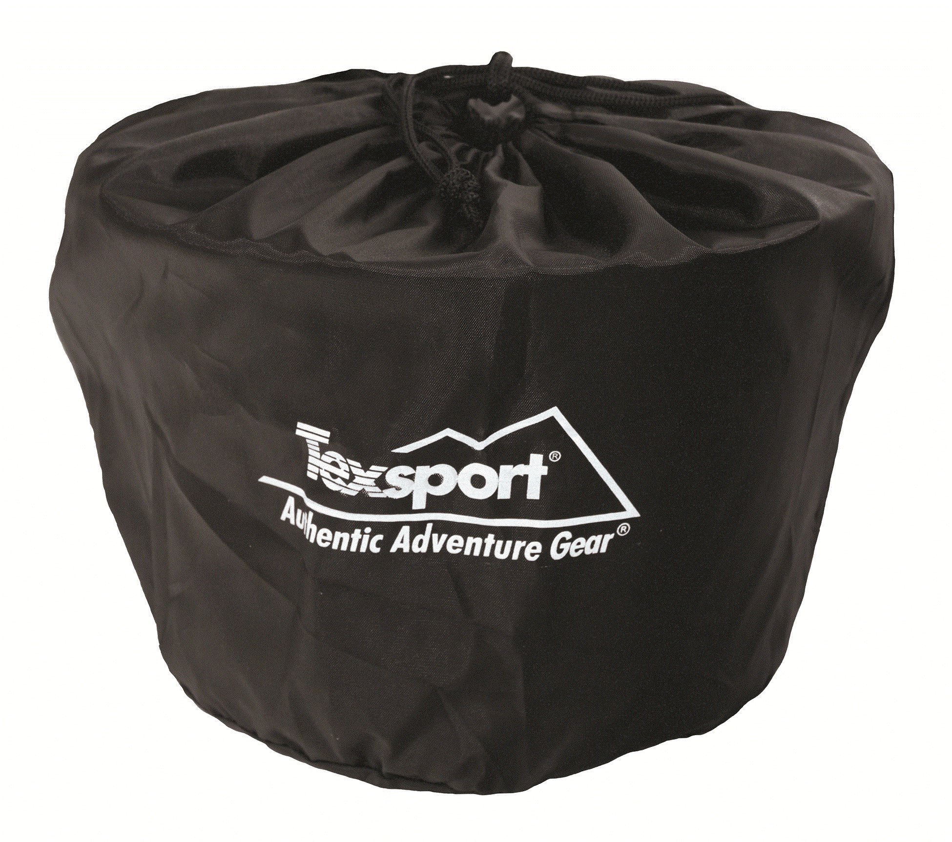 Tex Sport Portable Barbecue BBQ Bucket Grill, Red (15099)