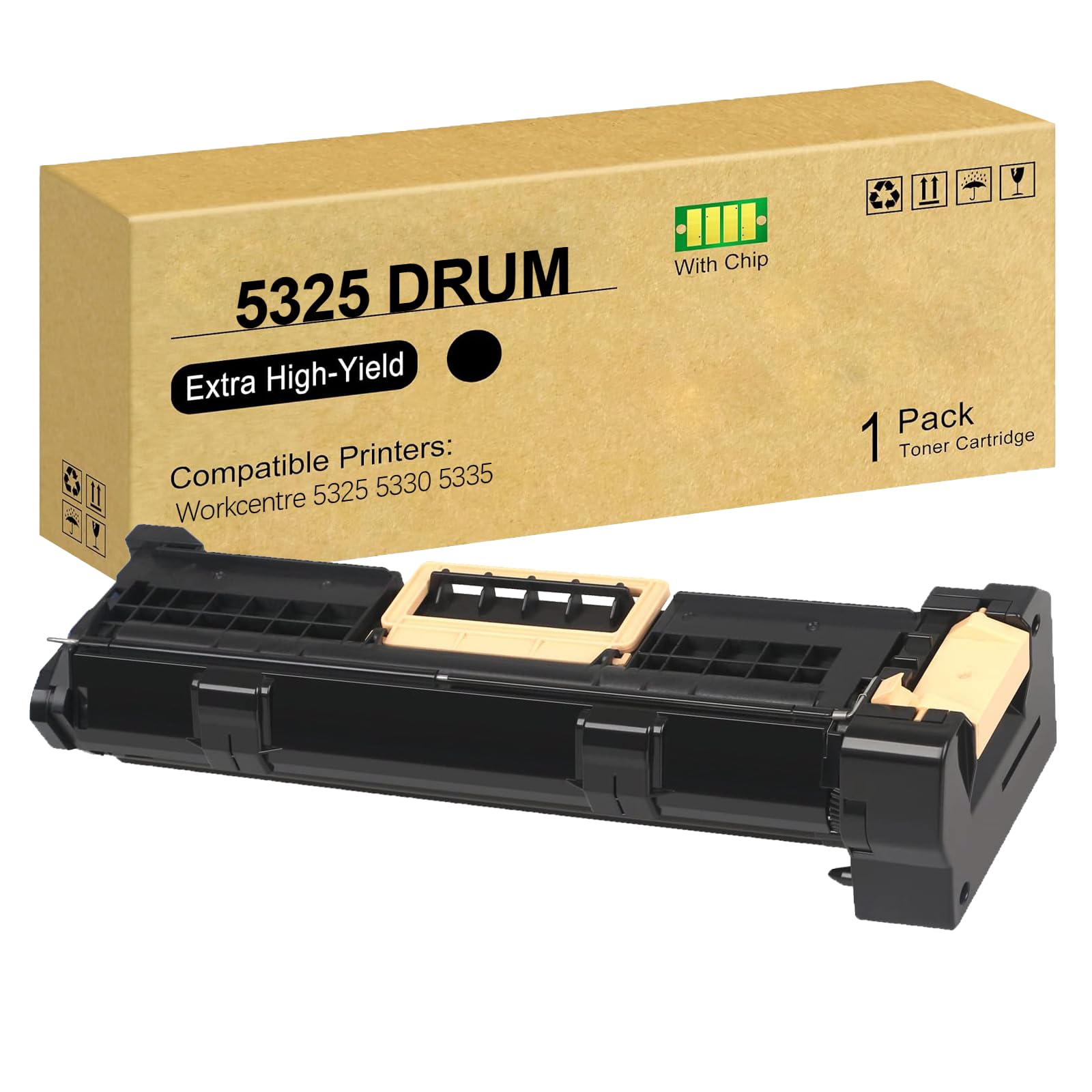 SAIDING 013R00591 Remanufactured 5325 Drum Unit Compatible for Xerox Workcentre 5325 5330 5335 Printer (1-Pack)