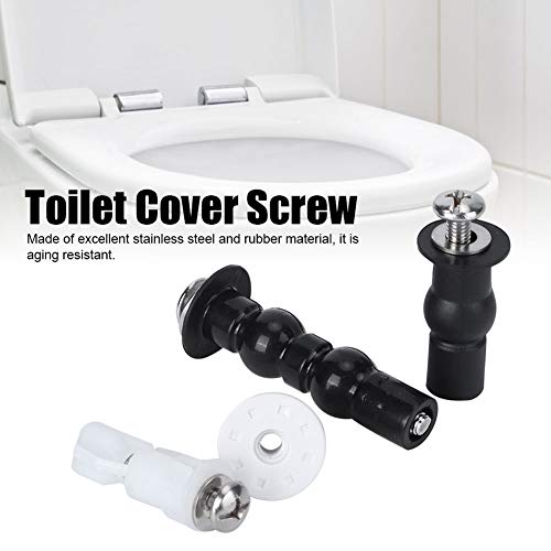 Toilet Cover Screw Installation Screw Combination for Bolt Kit Set for Hardware Accessories Toilet Seat Screws Toilet Lid Tank Covers