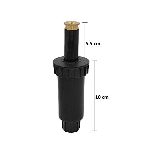 QIHONG 90/180/360 Degrees Adjustable Pop-up Lawn Sprinklers Retractable Irrigation Mist Spray Nozzle/Dripper for Lawn/Garden/Yard/Planter Beds