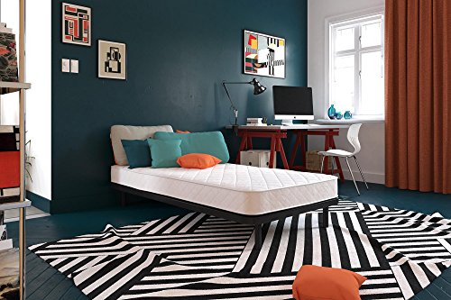 Signature Sleep 6” Coil Mattress made with CertiPUR-US® certified foam , Twin,White