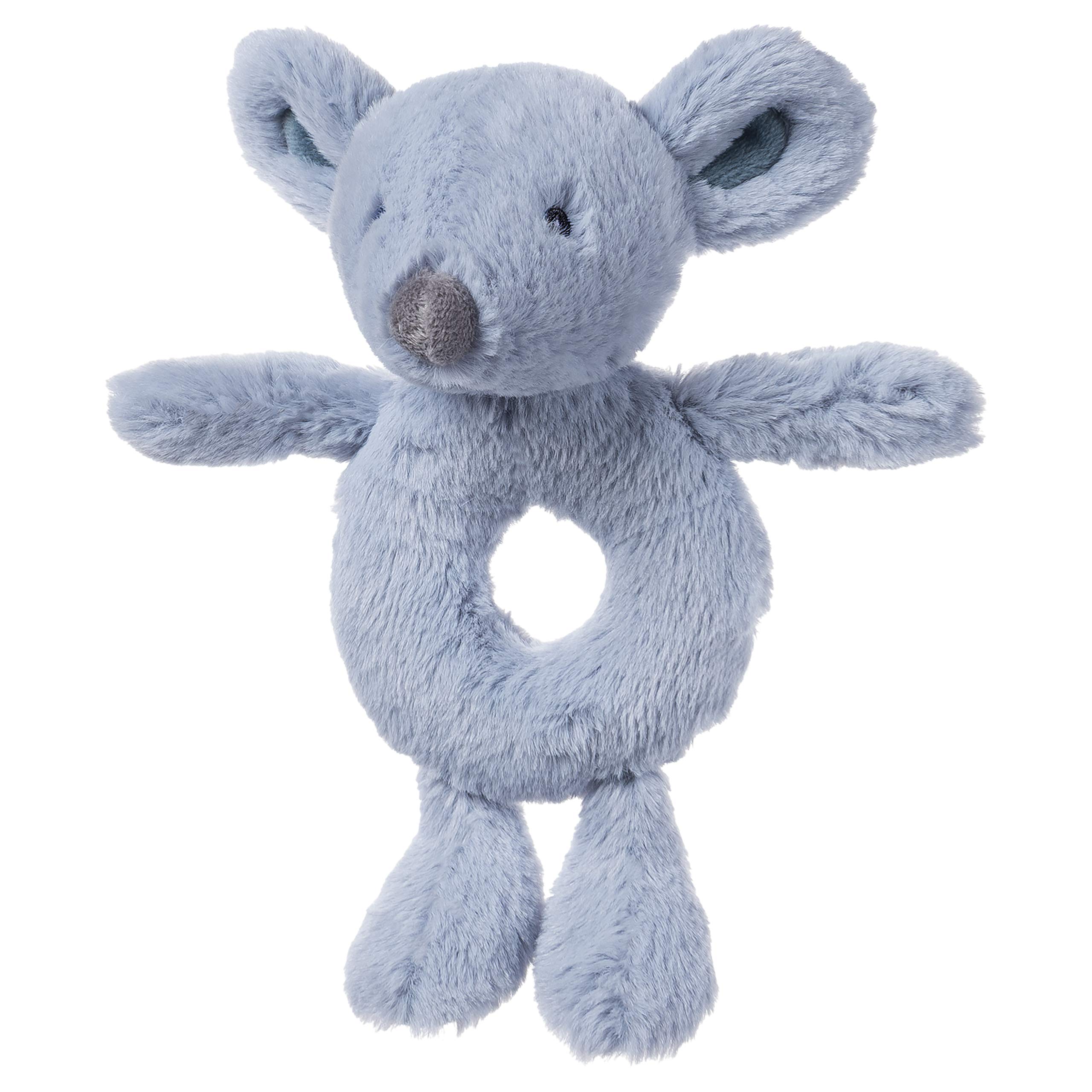 Spin Master GUND Toothpick Spencer Mouse Rattle Plush Stuffed Animal Multicolor 7.5 in
