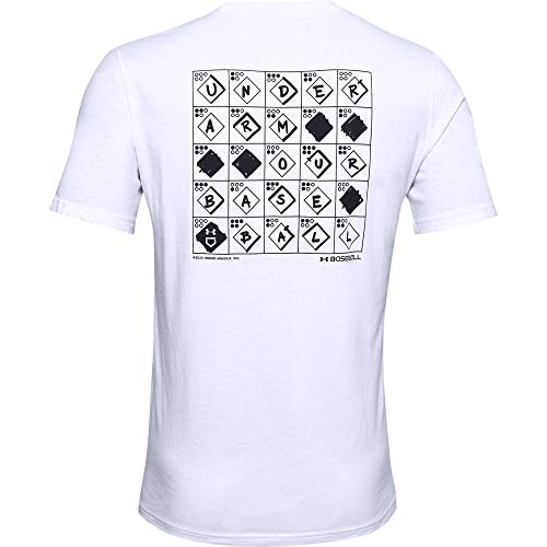 Under Armour Graphic T Scorekeeper, White (100)/Black, Medium