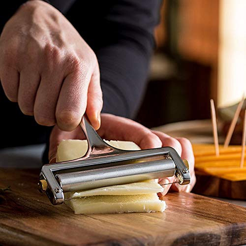 YERZ Multi-Function Non Stick Adjustable Zinc Alloy Sharp Kitchen Baking Cheese Grater, Butter Slicer, Baking Tool, Kitchen Gadget