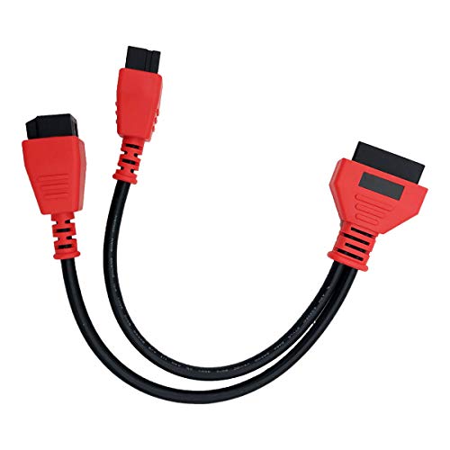 spartshome Cable Adaptor Replacement for Autel DS808 Maxisys MS905 906 908 PRO Elite Autel Fit for Chrysler Programming Cable 12+8 Connector
