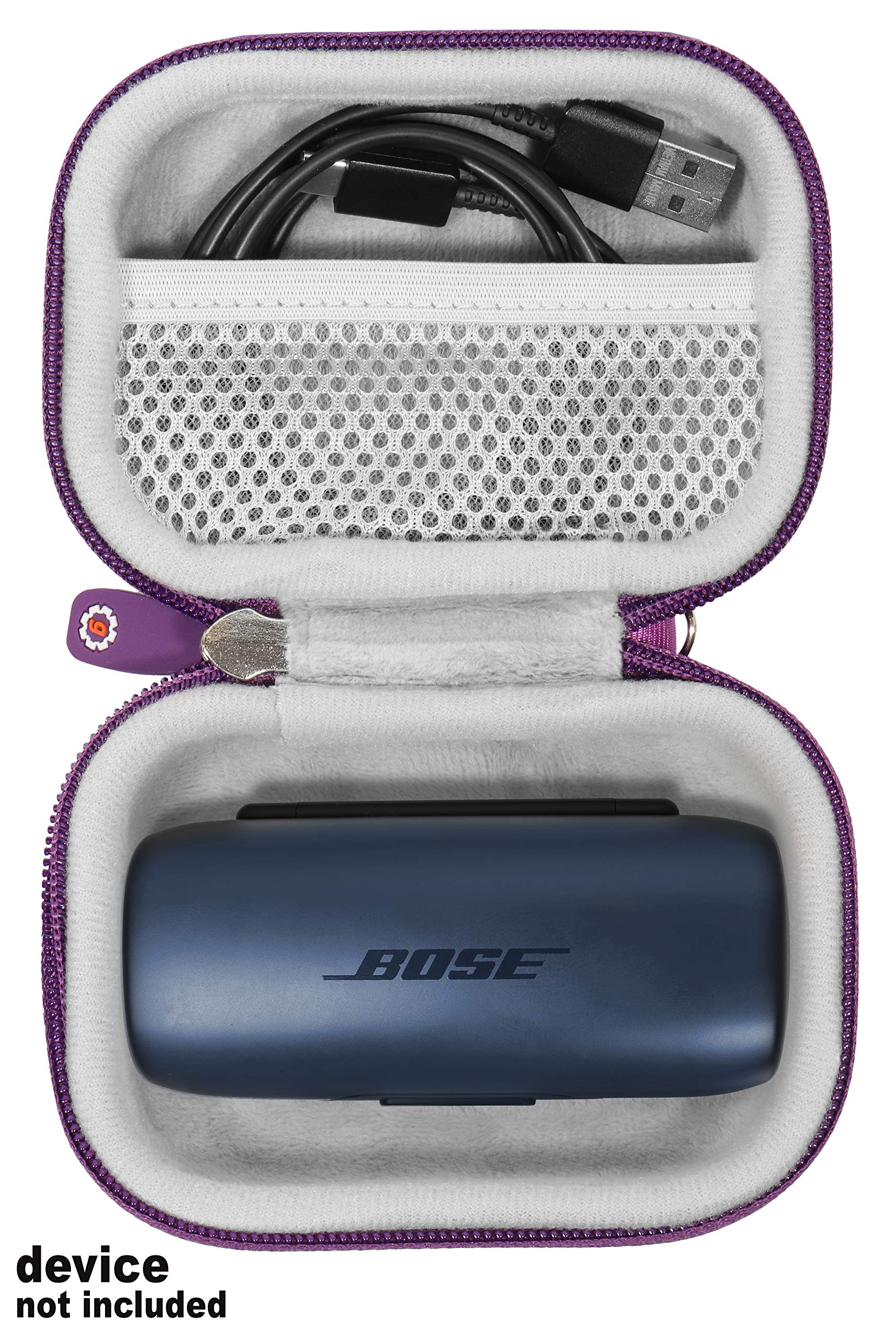 Protective Case for Sony WF-SP800N Truly Wireless Sports, Also fit for Sony WF-1000XM3 Industry Leading Noise Canceling Truly Wireless Earbuds, Bose SoundSport Free Charger Box (CASE ONLY)