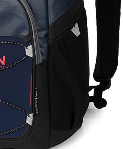 Titan Deep Freeze Backpack Cooler - 24 Can Cooler Bag Insulation, Navy Blue