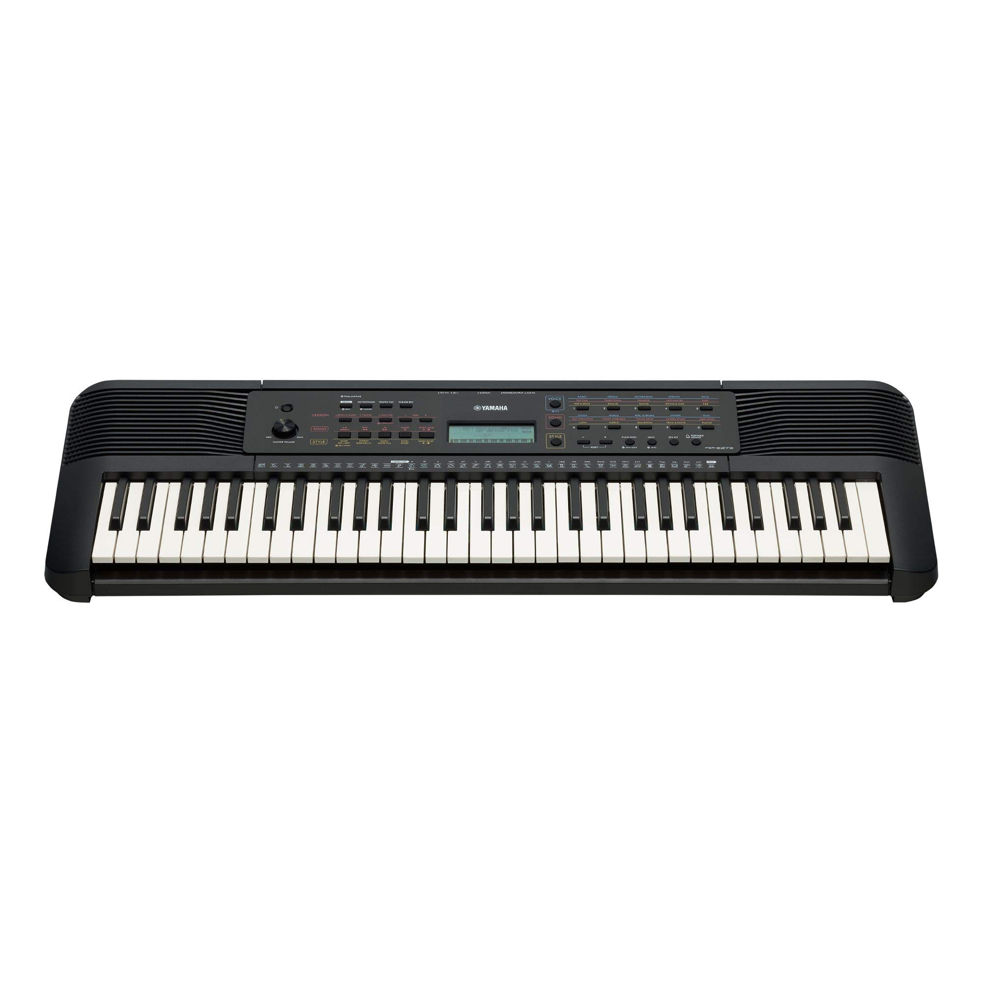 Yamaha PSR-E273 PKS 61-Key Premium Keyboard Pack with Power Supply, X-Style Stand, and Headphones (YAM PSRE273