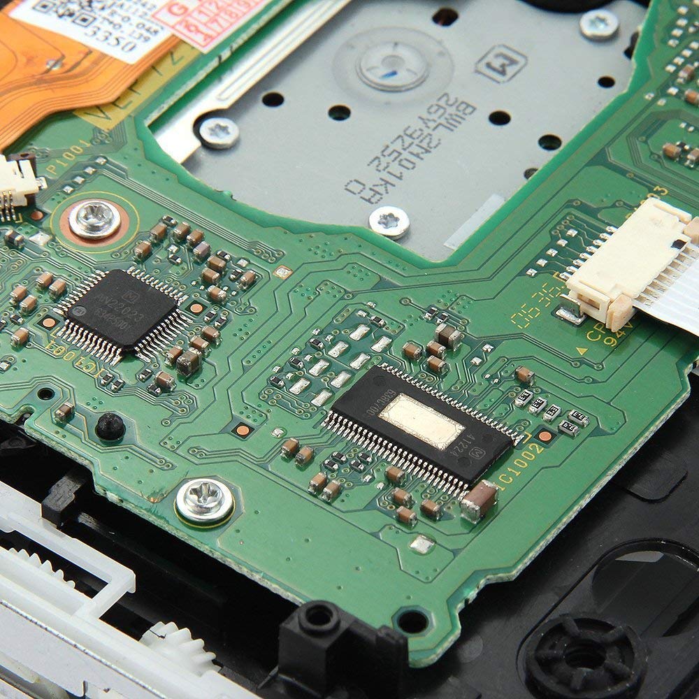 TFSeven Replacement DVD Drive ROM Disc DIY Repair Part with 2 PCB Board Assembly Compatible for Nintendo WII RVL-001