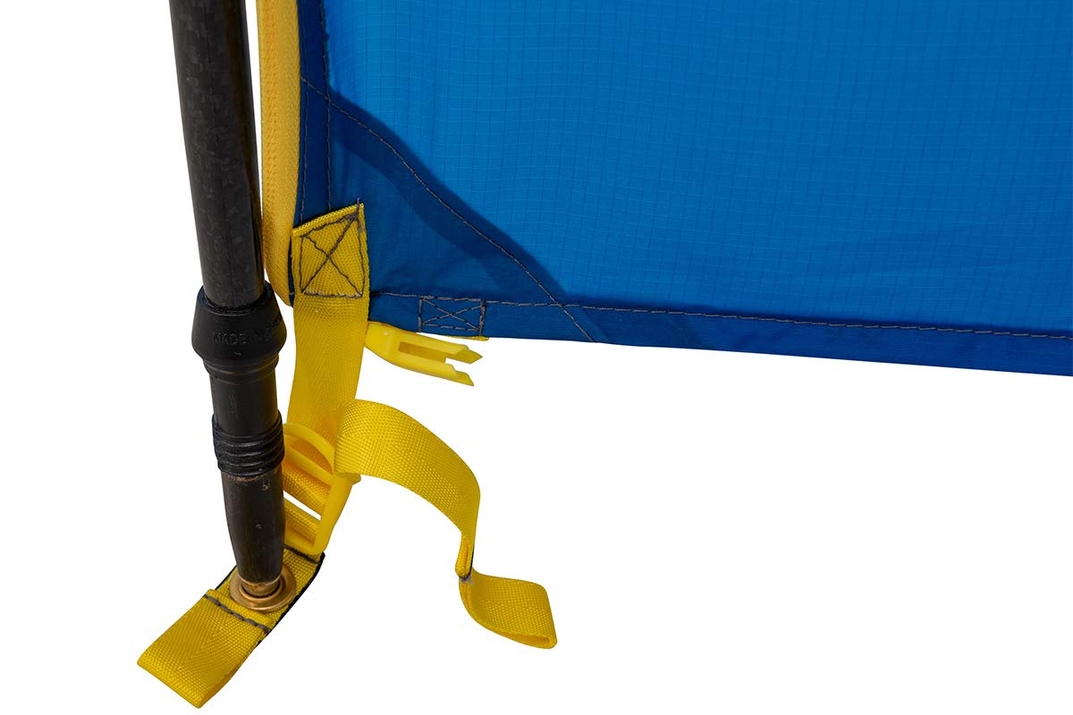 Sierra Designs High Route Tarp 2P, Two-Person Ultralight Backpacking Tarp, Minimalist Trekking Pole Design Shelter