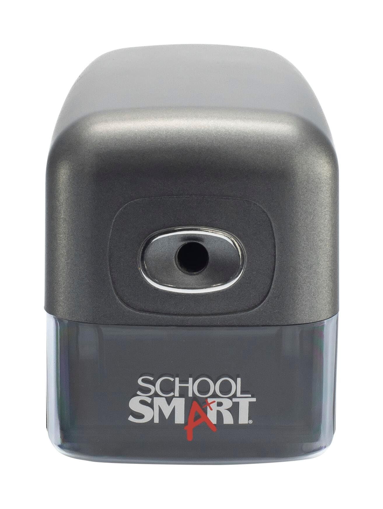 School Smart Electric Pencil Sharpener, 5-1/2 x 3-3/4 x 7-3/4 Inches