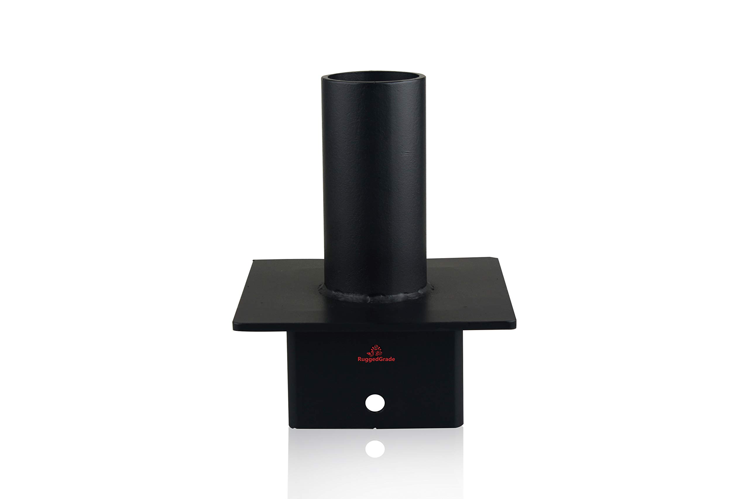 Tenon Adapter for 5 inch Square Pole - Light Pole Adapter for Slip Fit Mounts