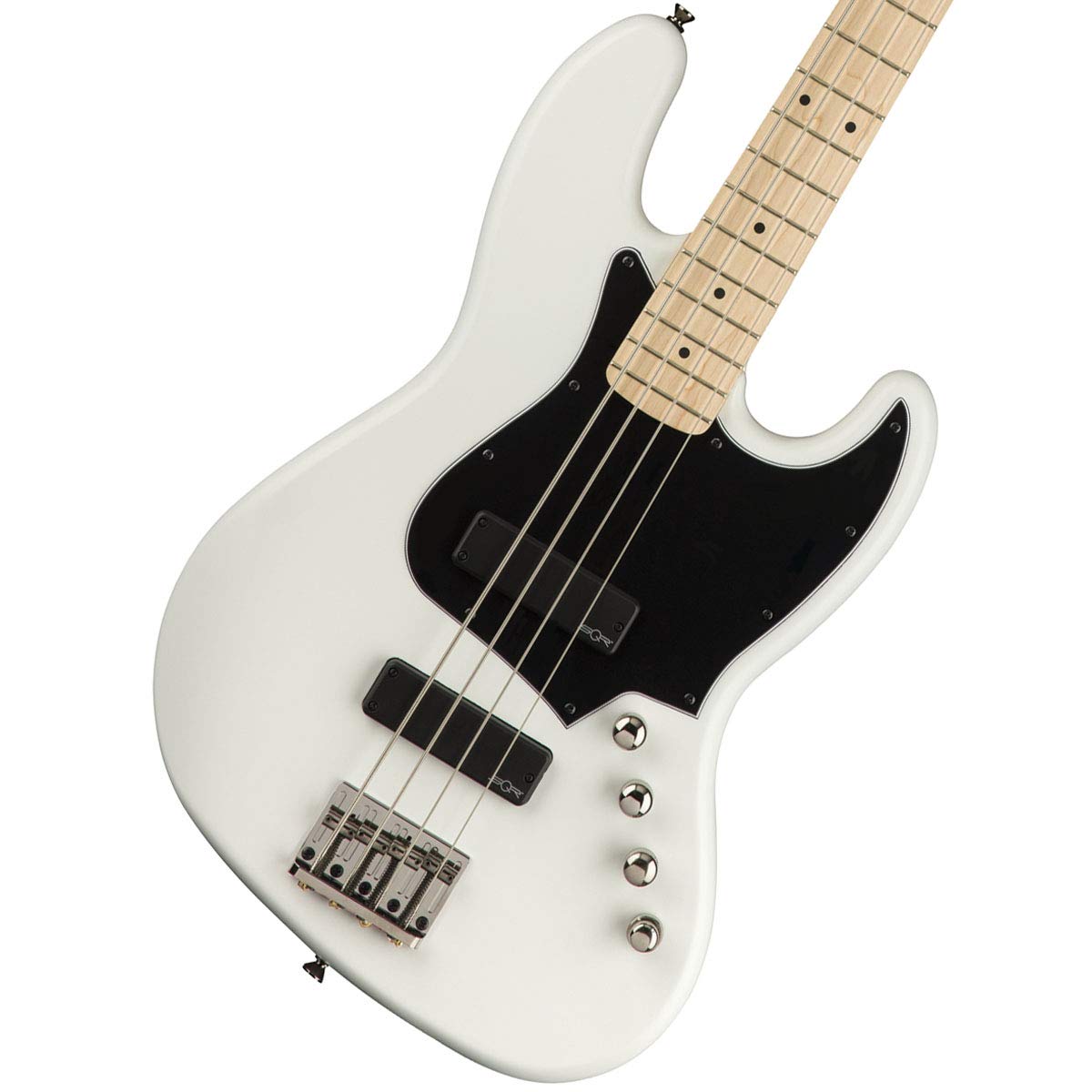 Squier Contemporary Jazz Bass, Flat White, Maple Fingerboard