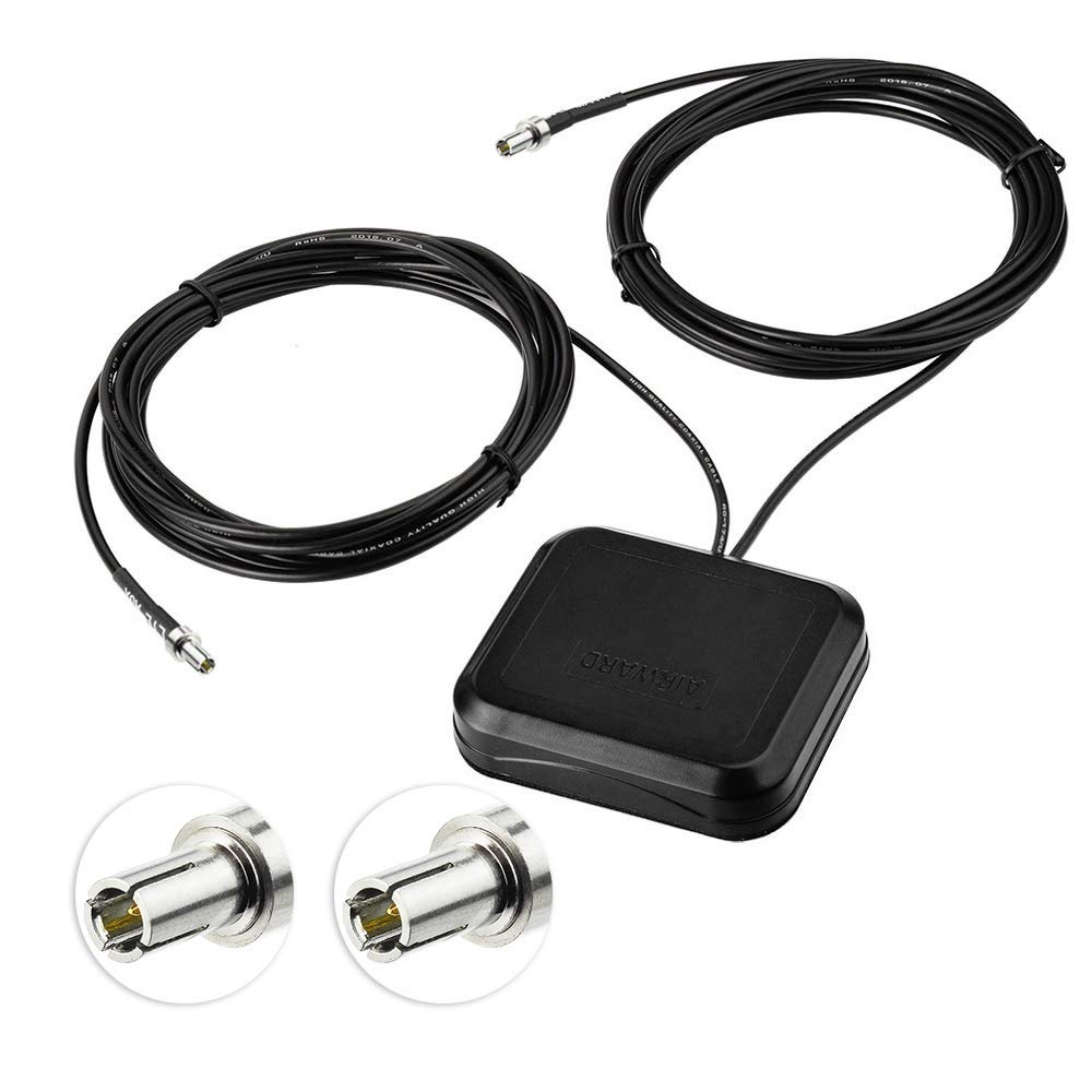 Superbat MIMO Antenna with 2 TS-9 Connectors Adhesive Mount Antenna for Huawei MiFi AT&T Netgear MR1100 Nighthawk M1 / M5 Verizon Jetpack 8800L Mobile Hotspots etc.
