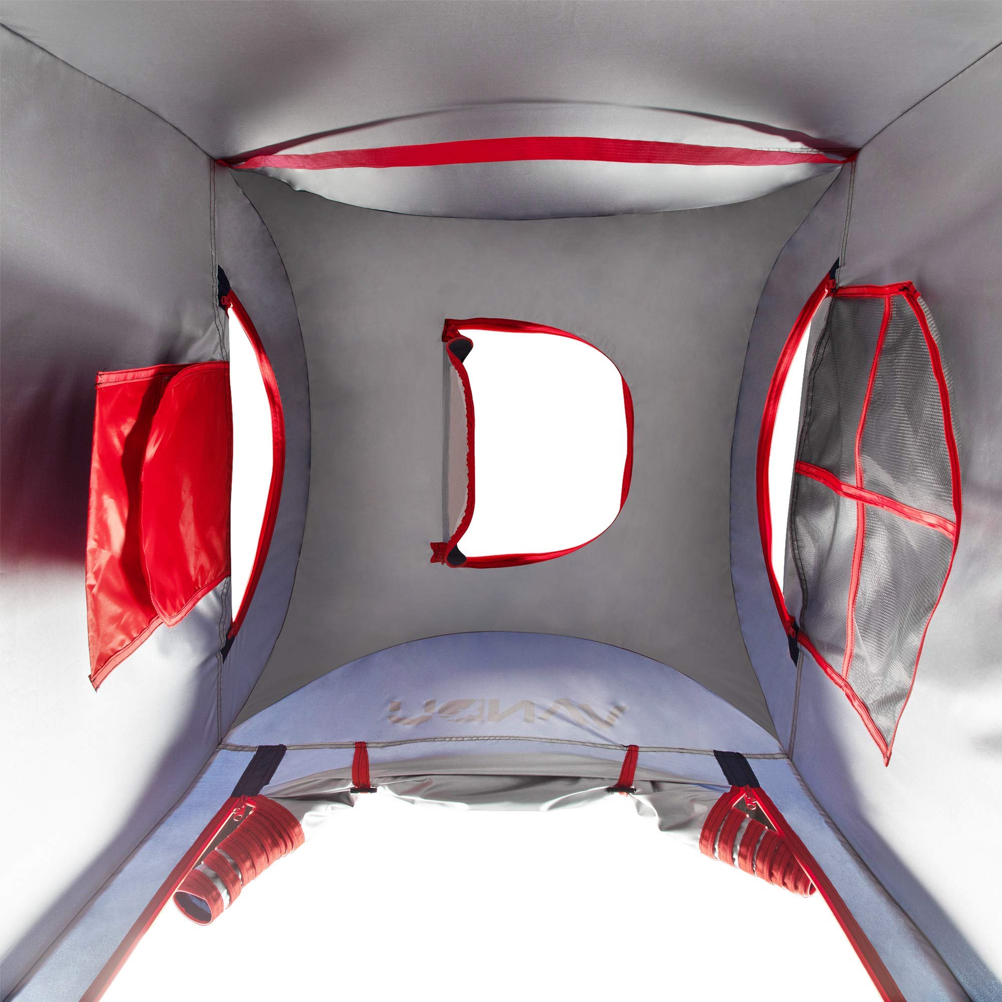 VANDU Pop Up Waterproof Portable Bathroom Tent with Bonus Shower Bag, Ideal for Camping and Beach, Roomy Interior, Easy Setup, UV Protection