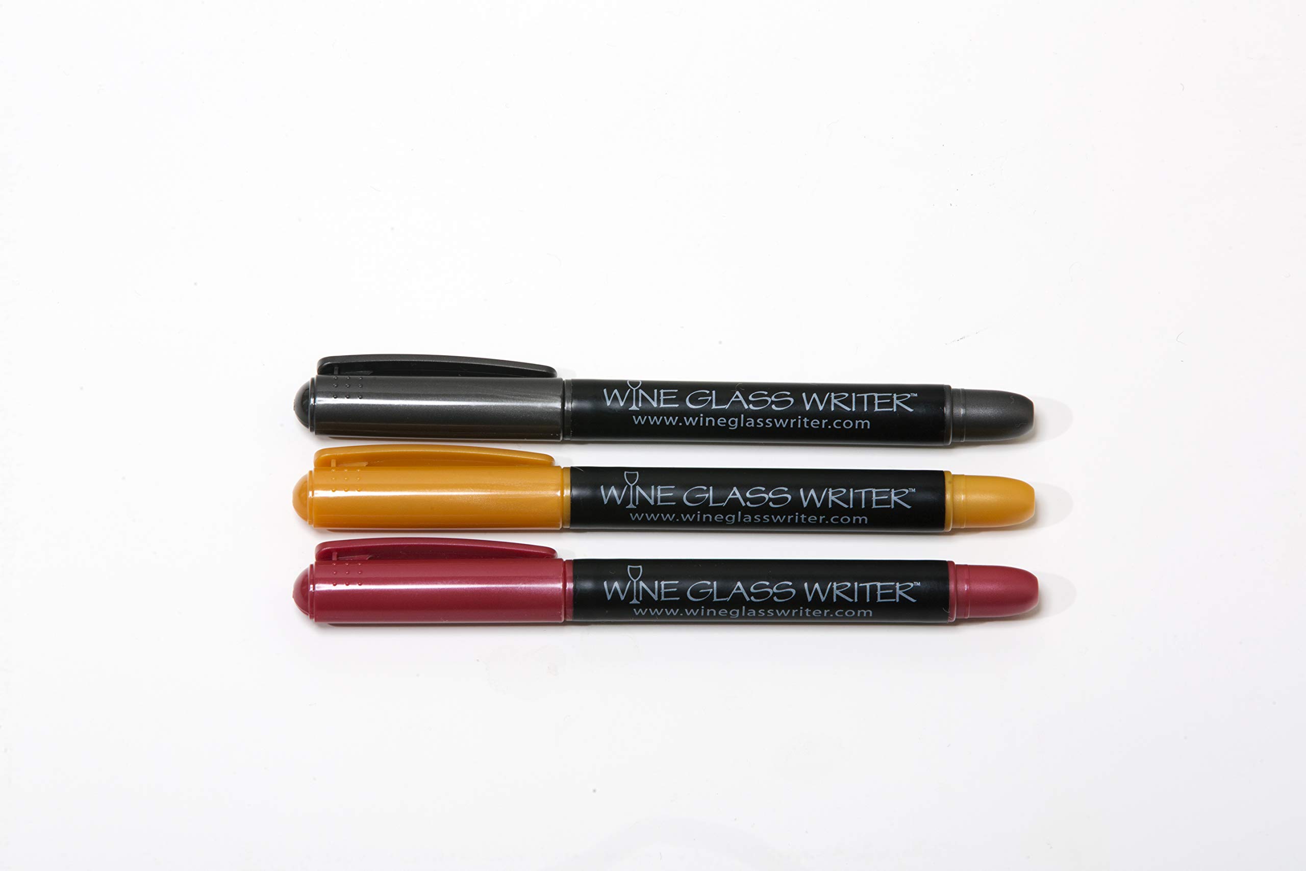 Wine Glass Writer Pens Harvest Set of 3#34223