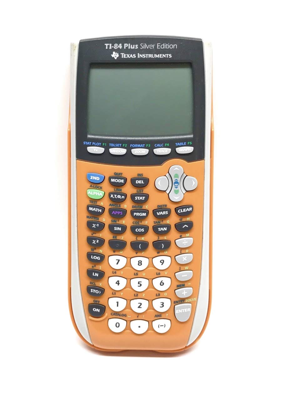 Texas Instruments TI-84 Plus Silver Edition 84PLSE/CLM/1L1/BB Graphing Calculator