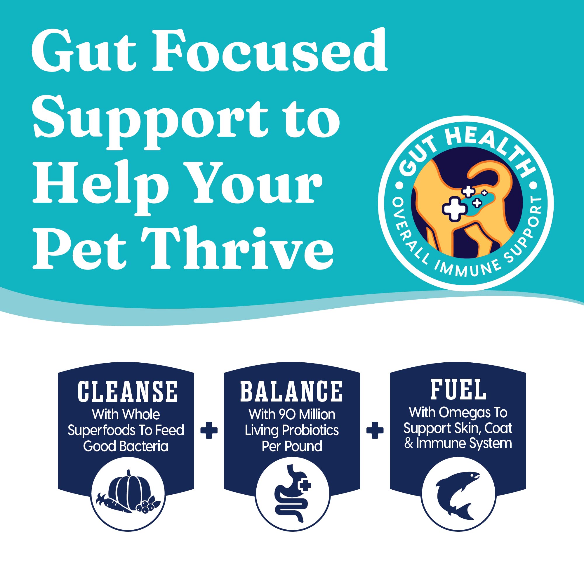 Solid Gold Wet Cat Food Shreds in Gravy - Canned Cat Food Made w/Real Tuna - Five Oceans Grain Free - 24ct/3oz Can