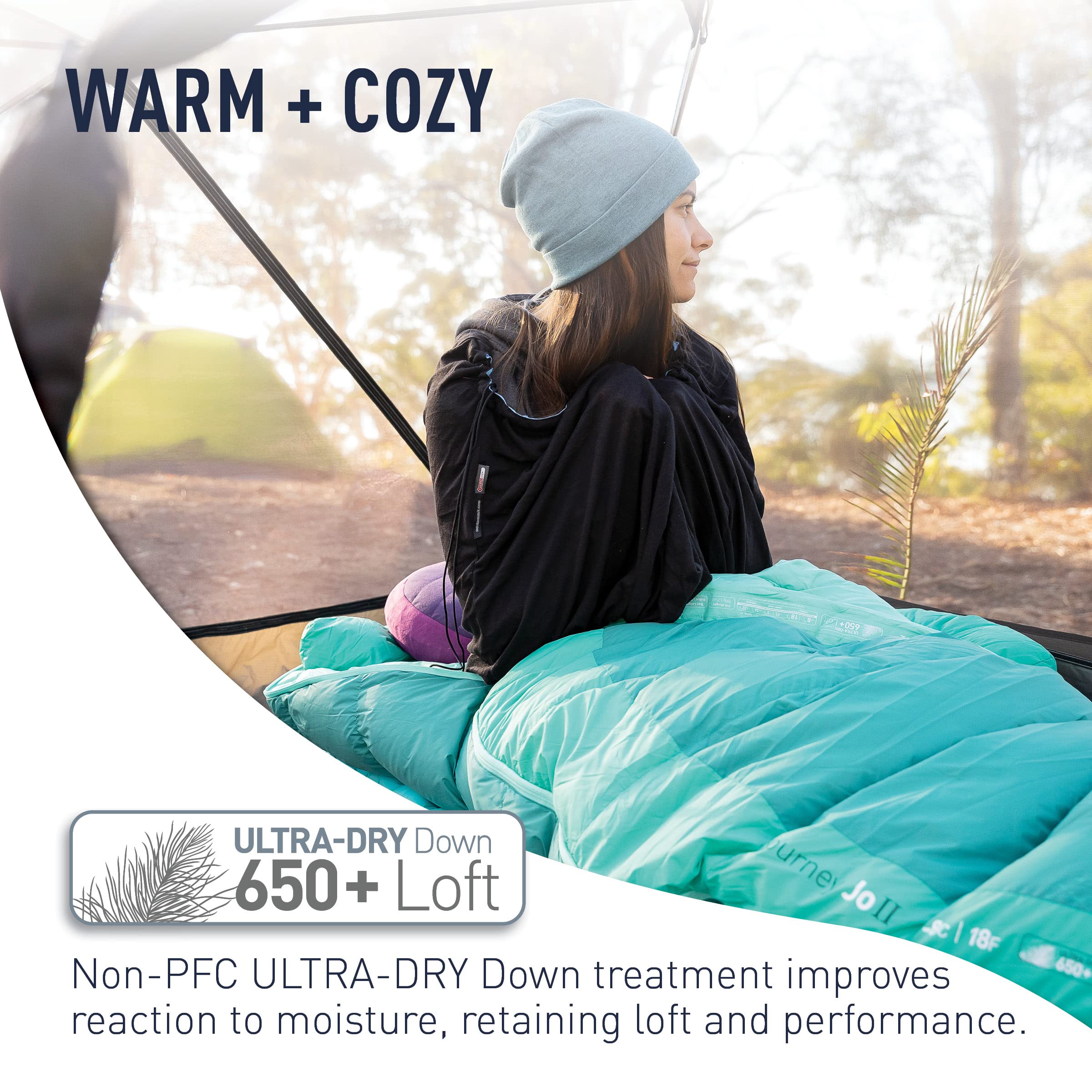 Sea to Summit Journey Women’s Down Sleeping Bag, 30-Degree, Regular