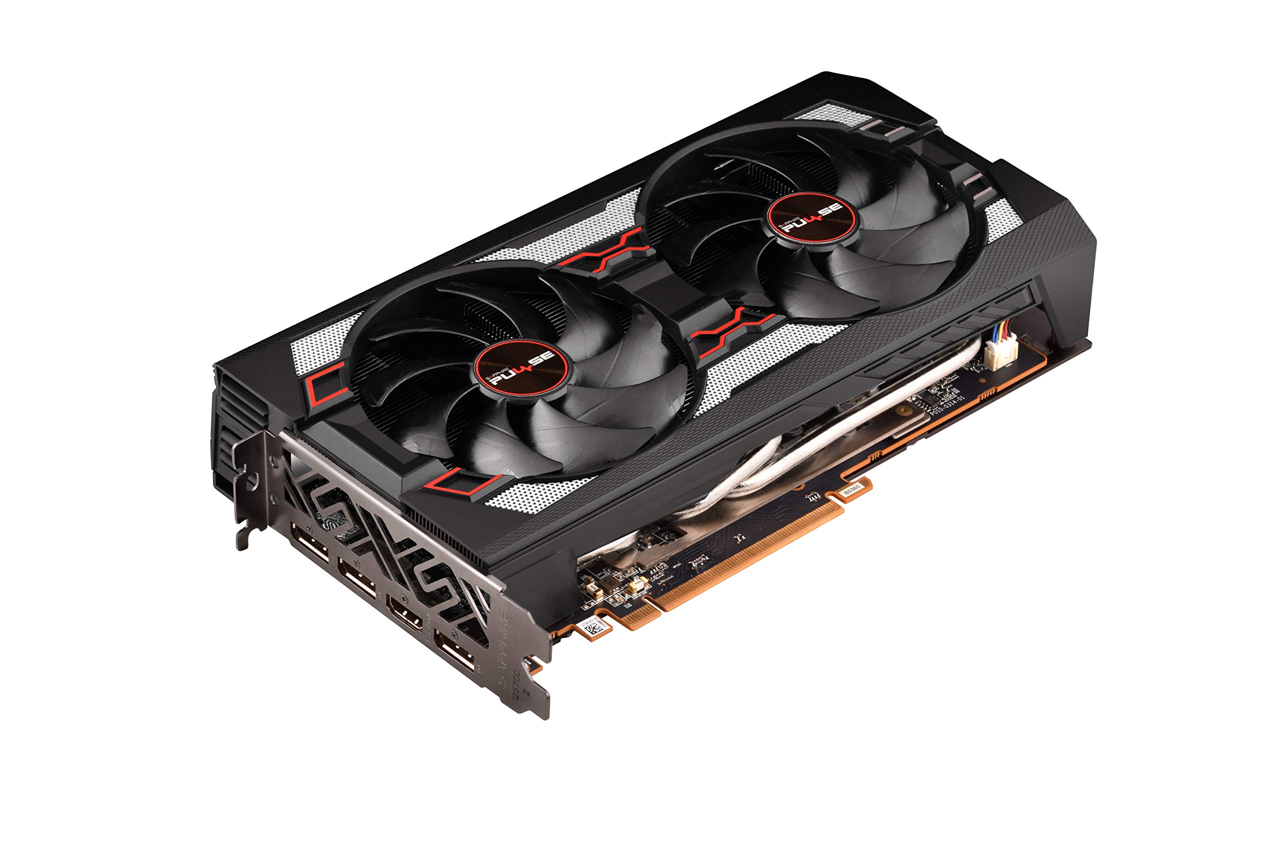 SAPPHIRE 11293-01-20G Radeon Pulse RX 5700 Xt 8GB GDDR6 HDMI/ TRIPLE DP OC w/ Backplate (UEFI) PCIe 4.0 Graphics Card